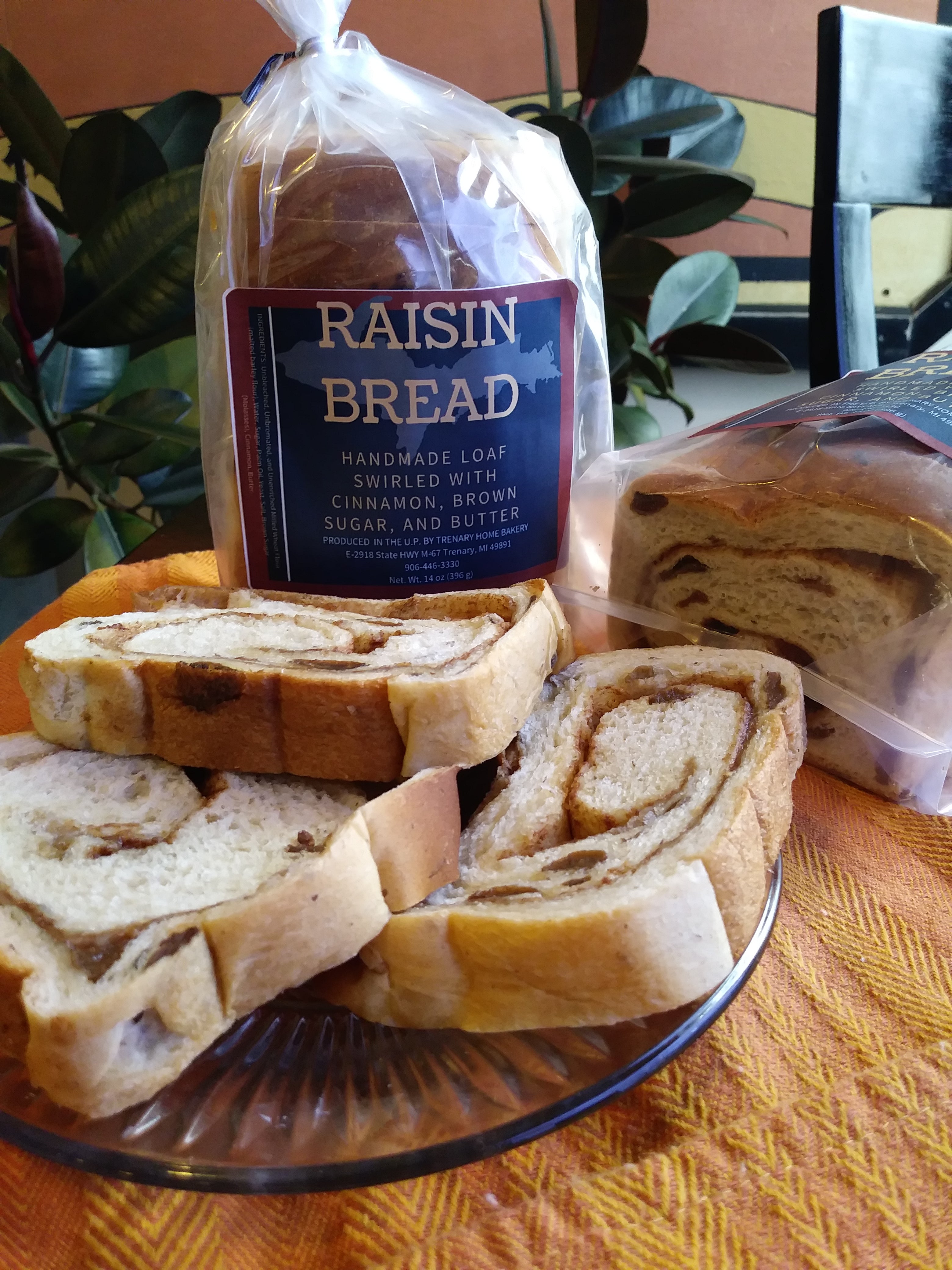 Raisin Swirl Bread – Trenary Home Bakery